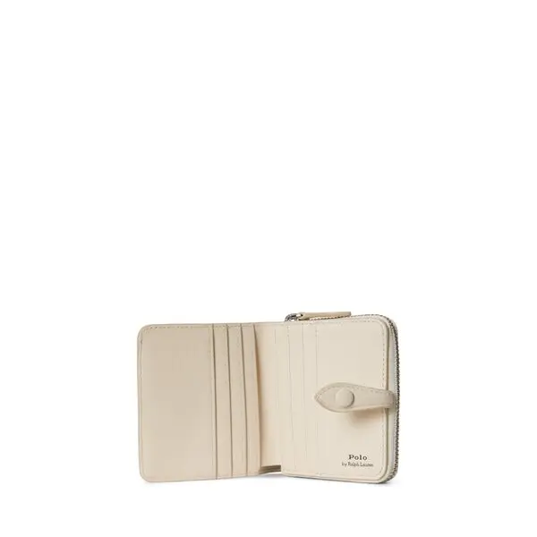 Ralph Lauren Polo Bear Leather Compact Wallet