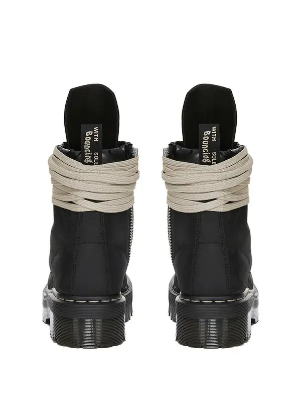 DR. MARTENS X RICK OWENS Quad Leather Boots
