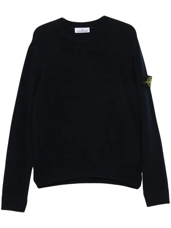 Stone Island Wool Crewneck Sweater