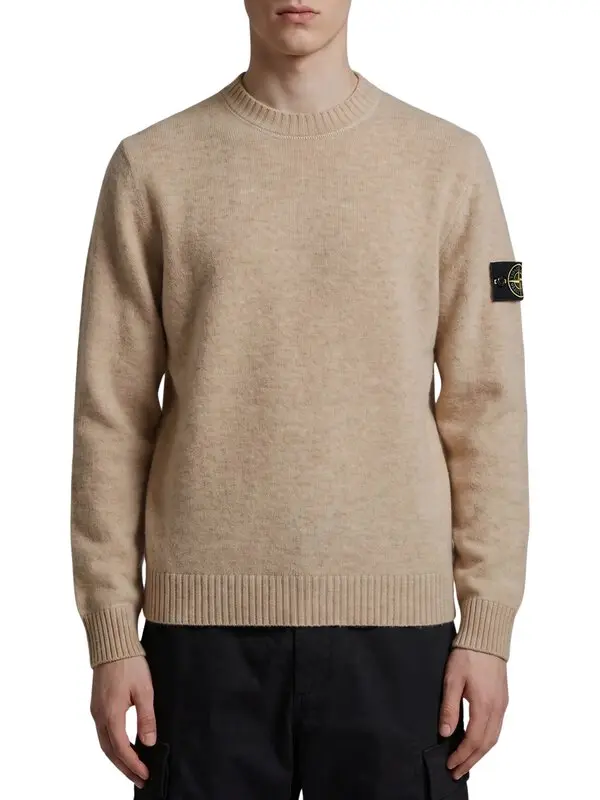 Stone Island Wool Crewneck Sweater
