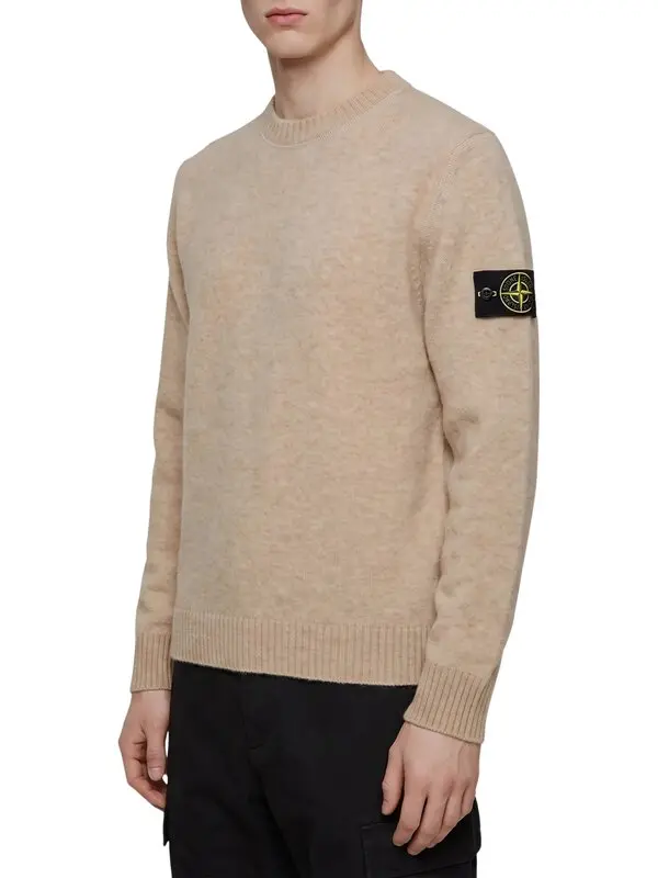 Stone Island Wool Crewneck Sweater