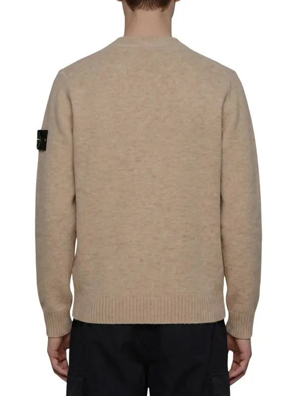 Stone Island Wool Crewneck Sweater