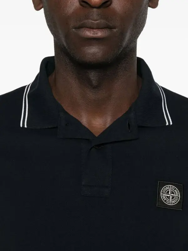 Stone Island Polo Shirt With Logo
