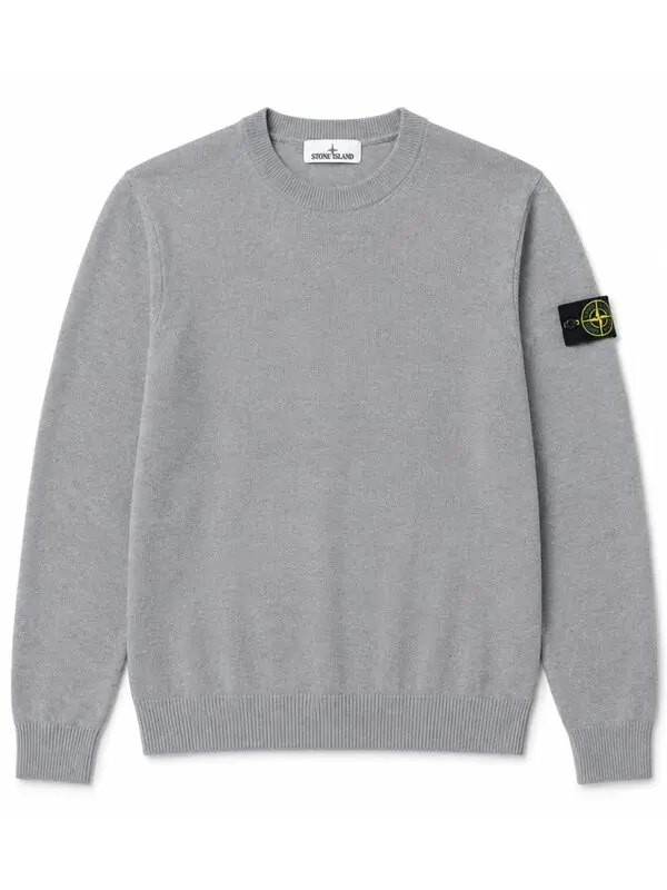Stone Island Sweater With Logo By