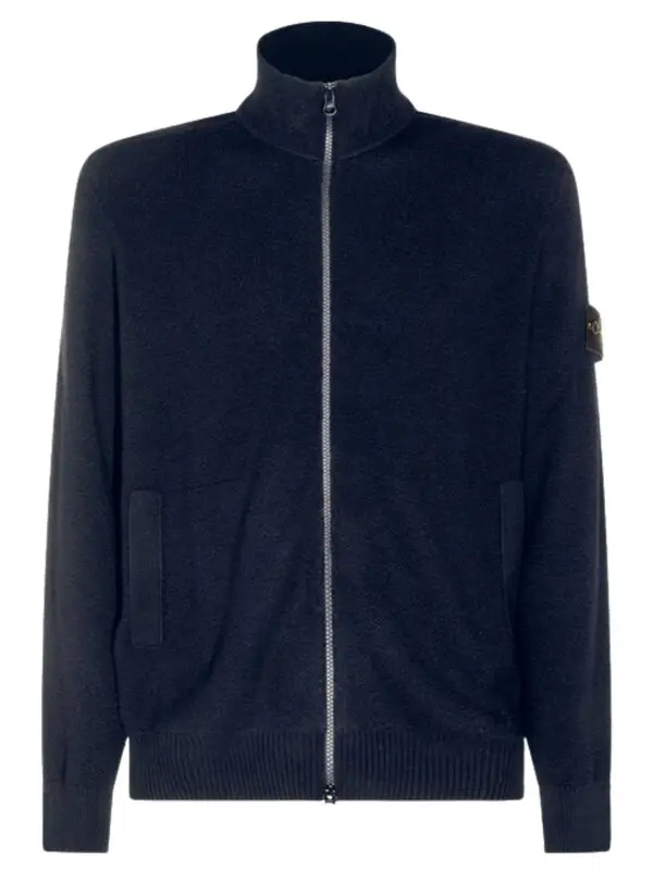 Stone Island Cardigan With Logo