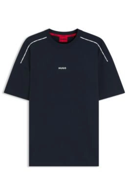 Hugo Relaxed-fit T-shirt With High-density Logo