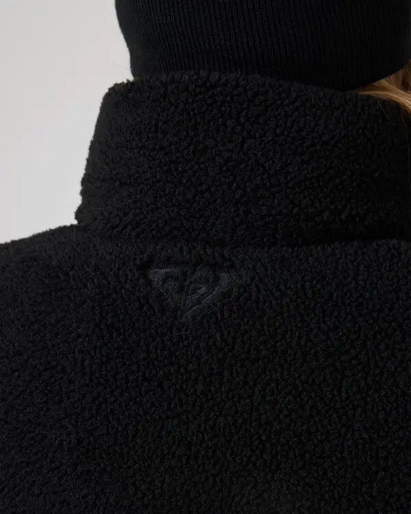 Roxy Harper Cropped Sherpa Puffer