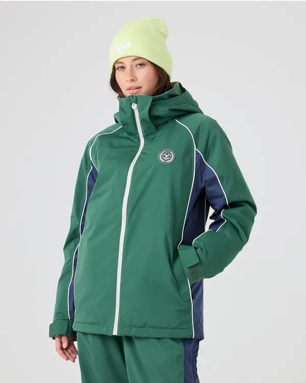 Roxy Chloe Kim Honors Jacket - Dkgreen