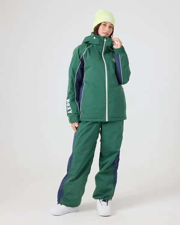 Roxy Chloe Kim Honors Jacket - Dkgreen