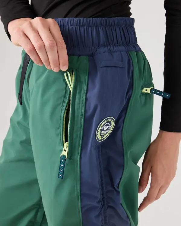 Roxy Chloe Kim Beta Pants - Dkgreen