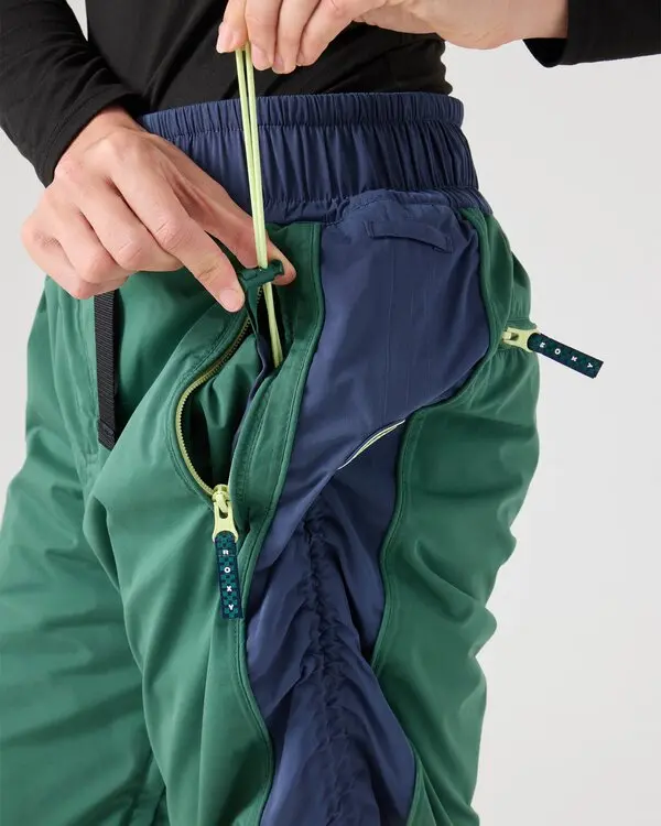 Roxy Chloe Kim Beta Pants - Dkgreen