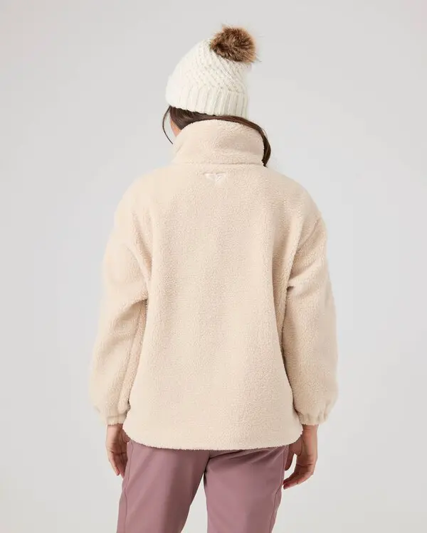 Roxy Amara Sherpa Jacket - Fog