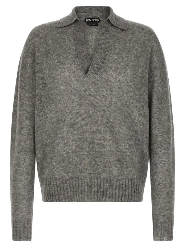 TOM FORD Cashmere And Silk Polo Shirt