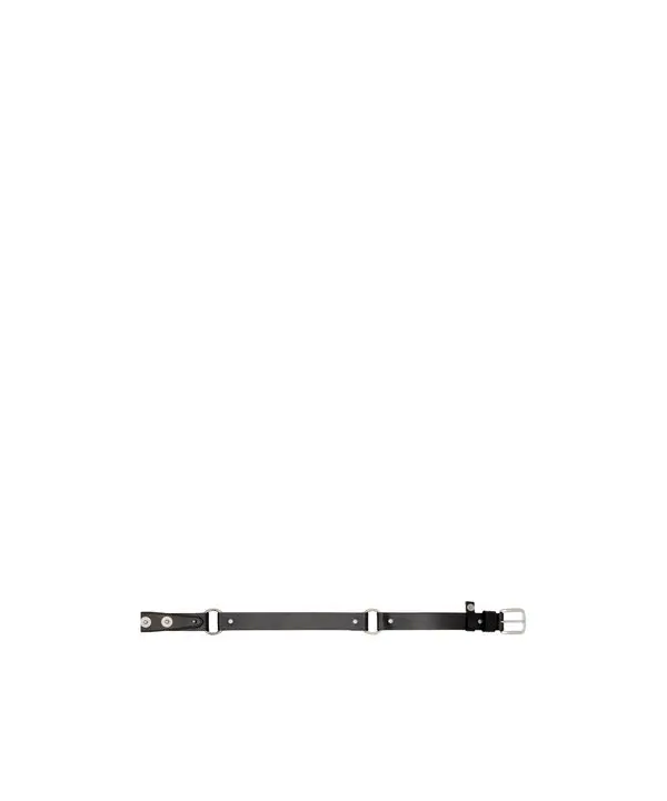 OPEN YY Snap Western Belt - Black