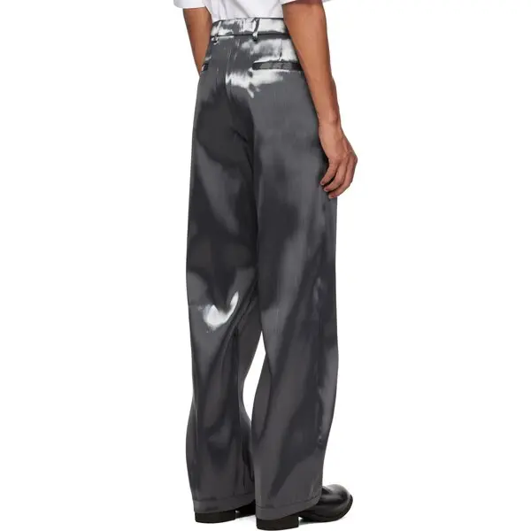 HELIOT EMIL Liquid Metal Trousers
