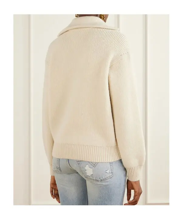 Isabel Marant Étoile Ydalia Lace-up Front Sweater - Ecru