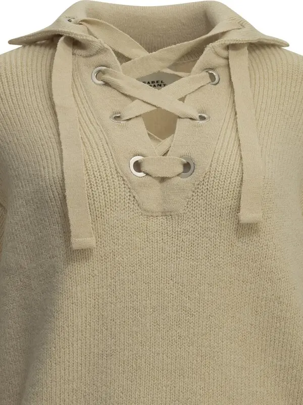 Isabel Marant Étoile Ydalia Lace-up Front Sweater