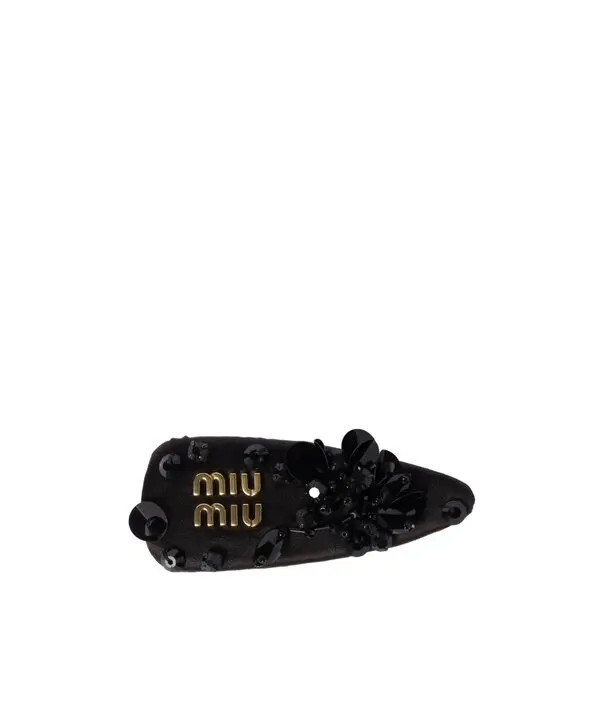 Miu Miu Logo-lettering Hair Clip