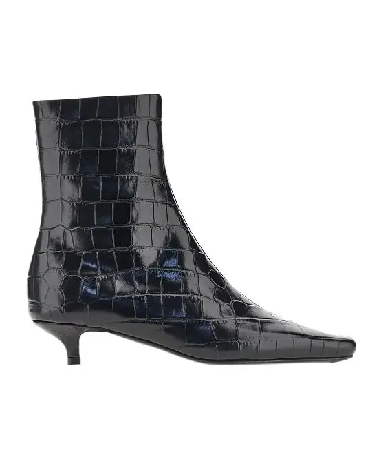 TOTEME Embossed Ankle Boots