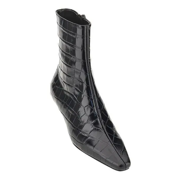 TOTEME Embossed Ankle Boots