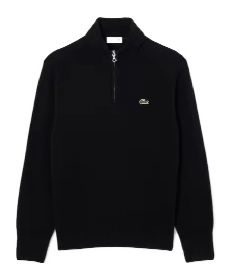 Lacoste Quarter-zip Knitted Sweater