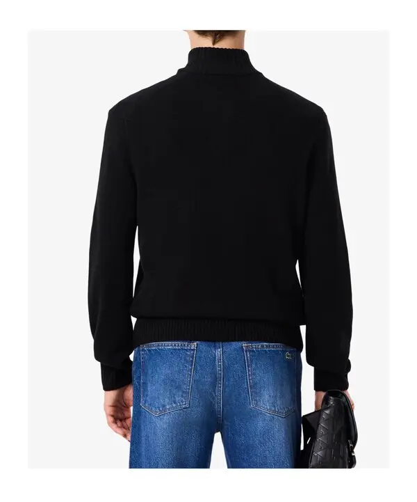 Lacoste Quarter-zip Knitted Sweater