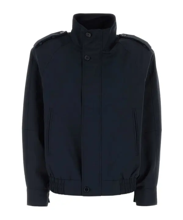 THE FRANKIE SHOP Long-sleeve Casual Jacket - Navy