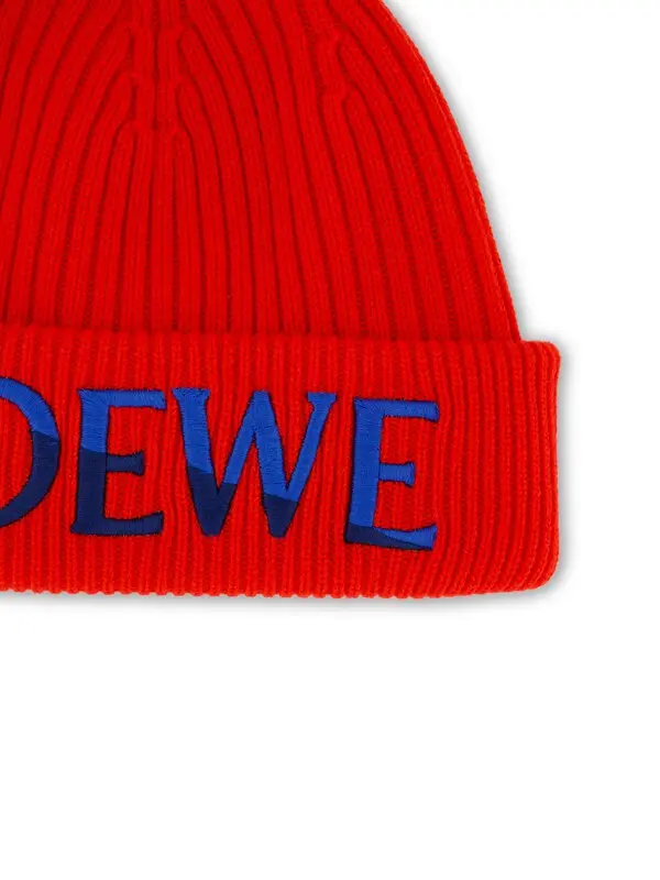 Loewe Beanie In Wool