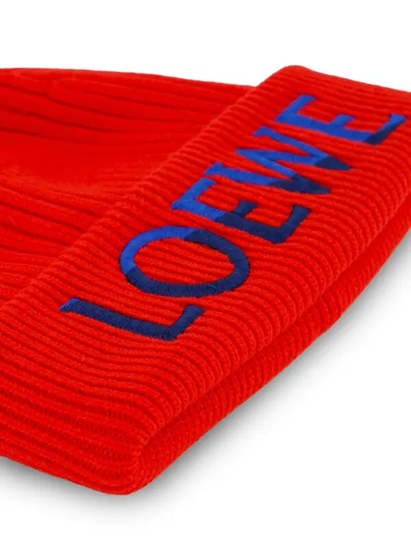 Loewe Beanie In Wool