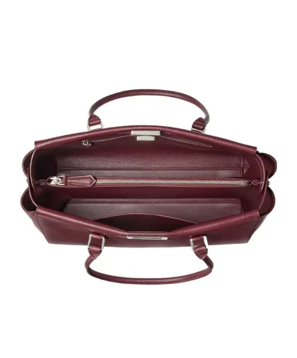 Fendi Peekaboo Tote Small - Red