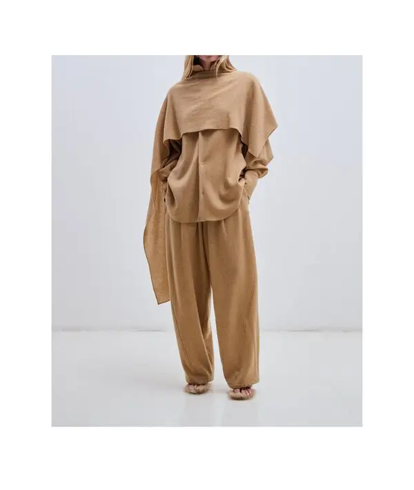 DARKPARK Pleated Wool Trousers