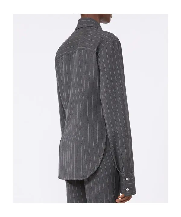 Sportmax Striped Button-up Shirt