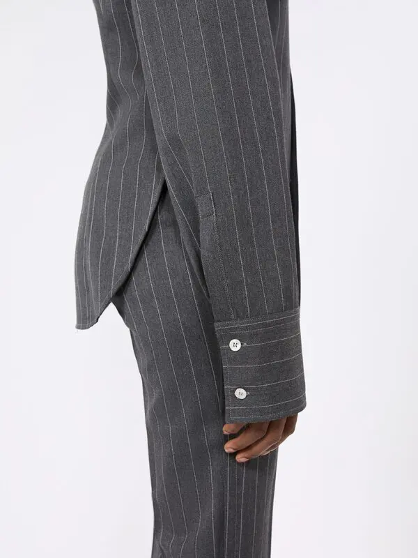 Sportmax Striped Button-up Shirt
