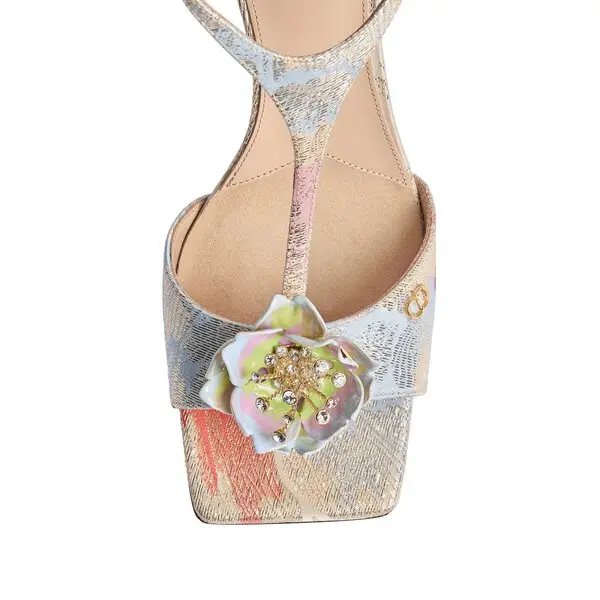 Dior Flora Heeled Sandal