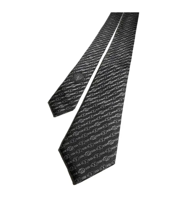 Gucci Interlocking G Belt Motif Tie
