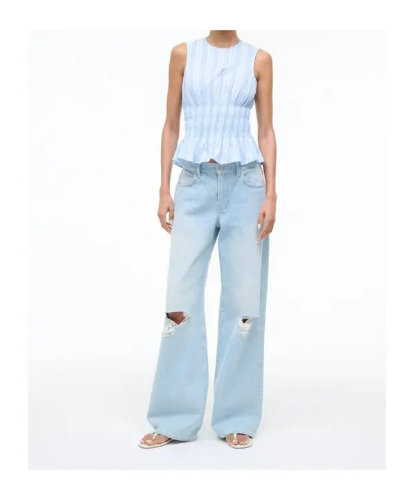 Staud Striped Top
