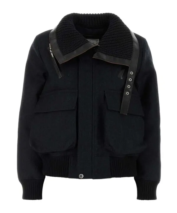 Sacai Long-sleeved Down Jacket