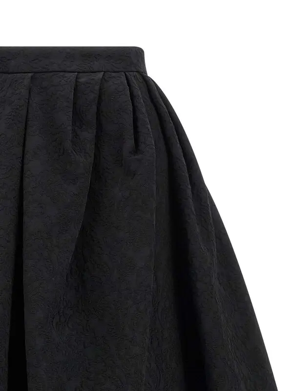 Carolina Herrera Jacquard Midi Skirt