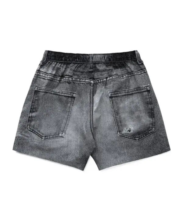Satisfy Tag Detail Shorts