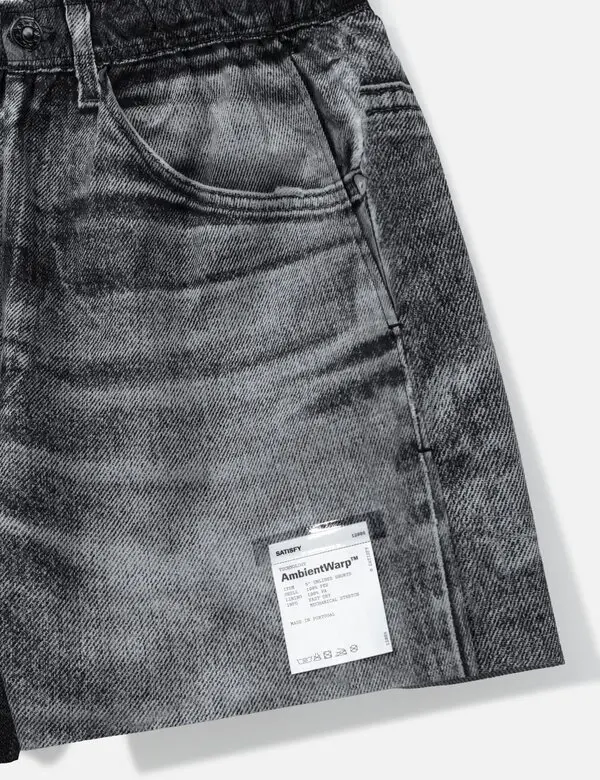 Satisfy Tag Detail Shorts