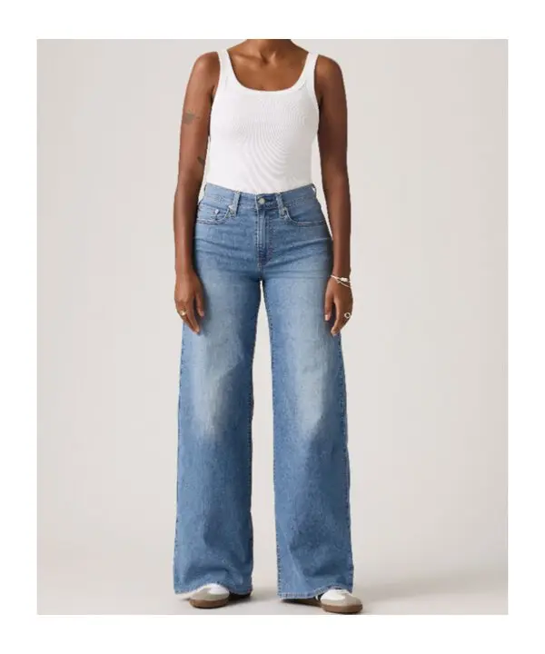 LEVI'S High-rise Wide-leg Jeans