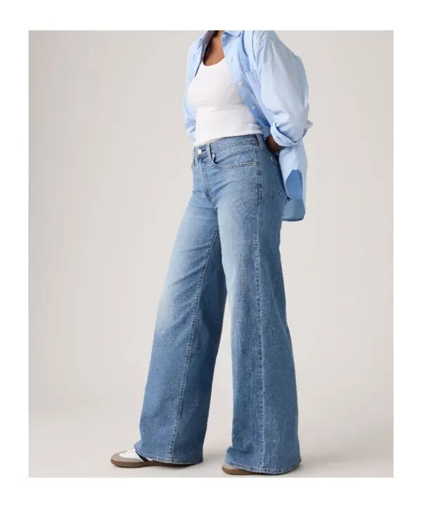 LEVI'S High-rise Wide-leg Jeans - No
