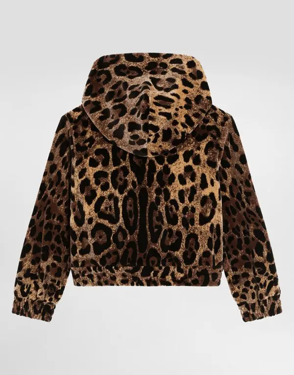 Dolce & Gabbana Animal-pattern Hooded Sweatshirt