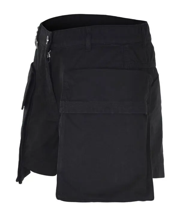 Pinko Charm-detailed Flap-pocket Shorts