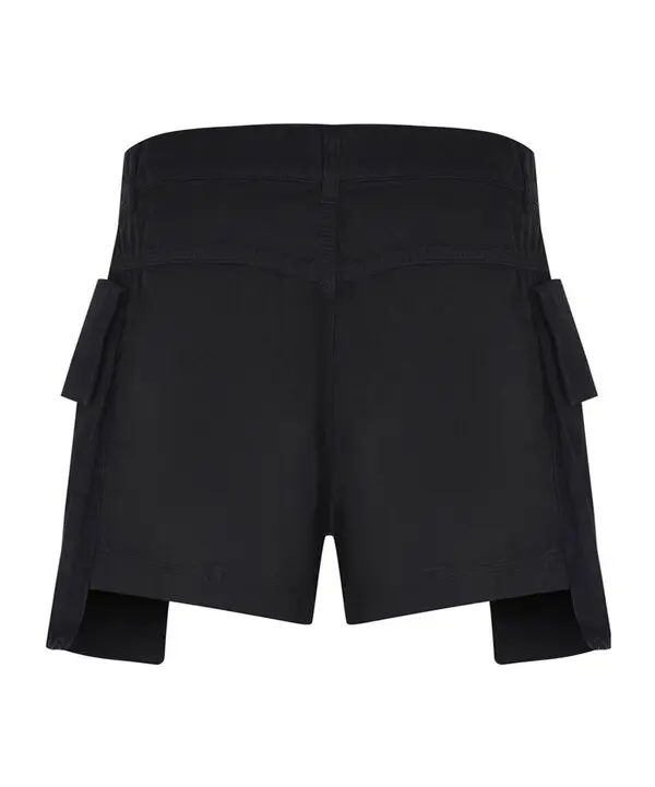 Pinko Charm-detailed Flap-pocket Shorts