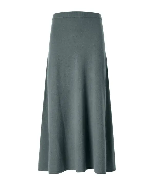 Zimmermann Valiant Wool And Cashmere-blend Knitted Midi Skirt - No