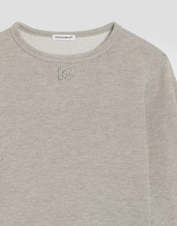 Dolce & Gabbana Lurex Sweatshirt