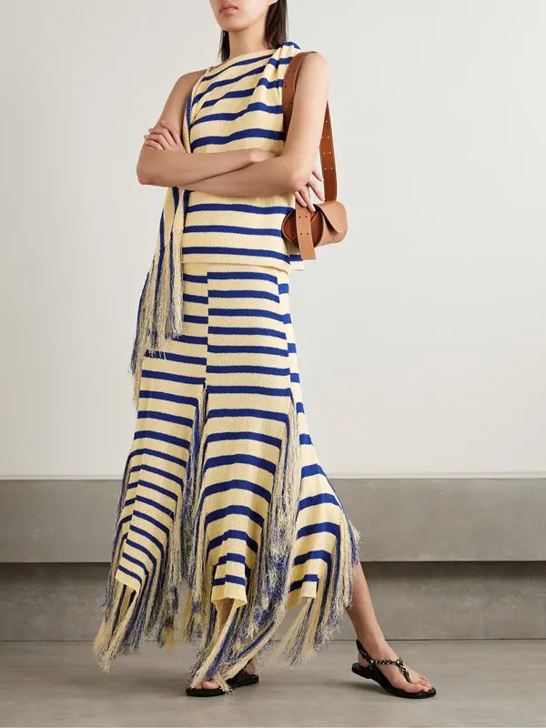 Proenza Schouler Striped Knit Top