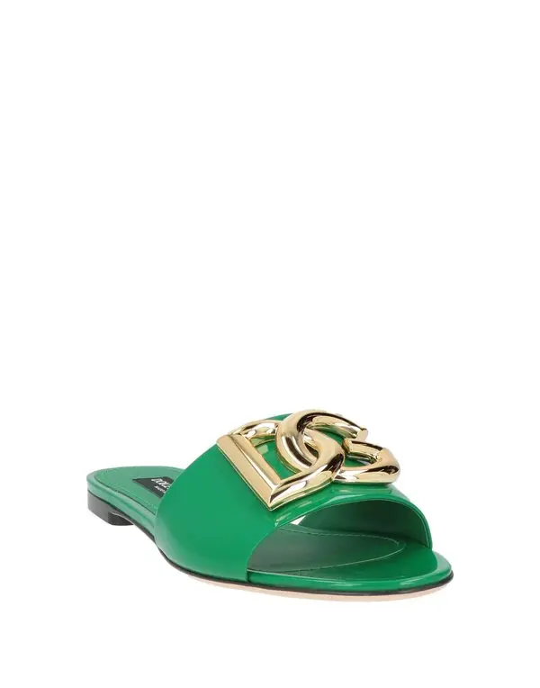 Dolce & Gabbana Simple Round-toe Slippers
