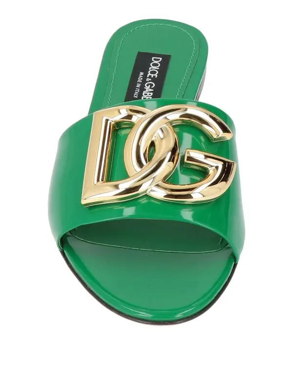 Dolce & Gabbana Simple Round-toe Slippers